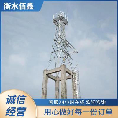 钢结构边防监控塔铁塔平台监控塔森林防火监控塔景区观光塔瞭望塔