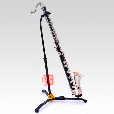 海克力斯低音单簧管巴松大管架子支架托架地架展示架立式可折叠