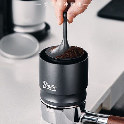 Bincoo接粉器58mm磨豆机接粉杯手冲意式咖啡落粉器闻香杯铝合金