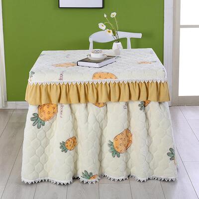 冬季烤火罩正方套形烤火电新暖炉麻将ESM机烤火围罩炉电炉罩加厚