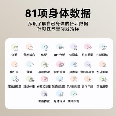 OES体重体脂称家用OES-TZ-2精准减肥专用电子称秤能体脂智人秤体2