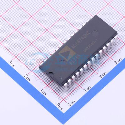 模数转换芯片ADC AD1674JNZ DIP-28-600mil 原装