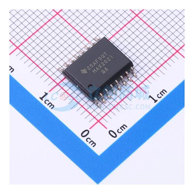 RS232芯片 MAX202IDWR SOIC-16-300mil 收发器 120Kbps 原装