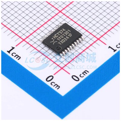 触发器 74HCT374PW,118 TSSOP-20 44MHz 原装正品