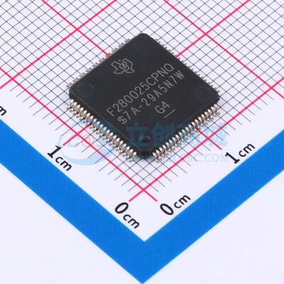 单片机芯片 F280025CPNQR LQFP-80(12x12) 100MHz 128KB