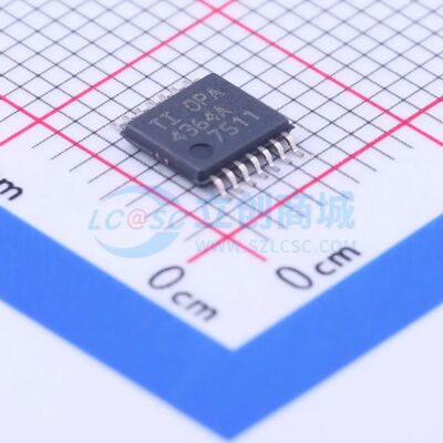 运算放大器 OPA4364AIPWT TSSOP-14 原装正品 电子元器件