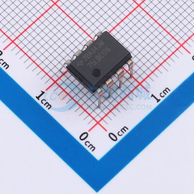 RS-485/RS-422芯片 SN75LBC176P PDIP-8 收发器