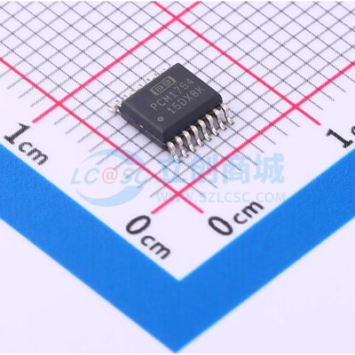 ADC/DAC-专用型 PCM1754DBQ SSOP-16-150mil I2S 原装正品