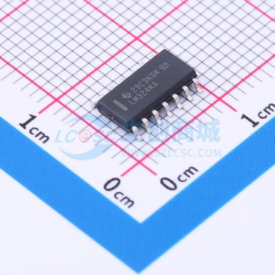 原装 运算放大器 LM324KADR SOIC-14 全新