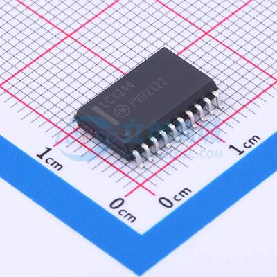 原装 缓冲器/驱动器/收发器 74LCX244WMX SOIC-20-300mil 正品现