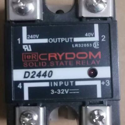 CRYDOM 快达单相固态继电器D2440 直流控制交流40A可控硅模块240V