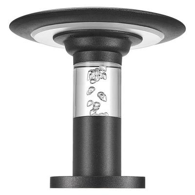 太阳能围墙灯户外防水柱头灯花园护栏小柱子灯室外门口墙头立柱灯