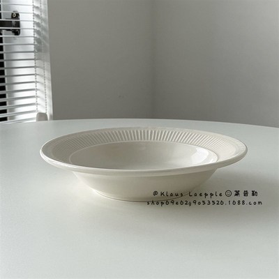 美国TUXTON德士敦耐高温陶瓷餐碗盘西餐厅烤箱专用意面盘汤盘