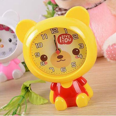 卡通心形时尚个l性 闹钟懒人学生闹钟床头小闹钟新款