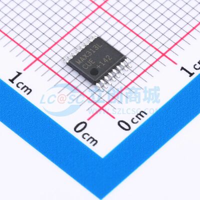 模拟开关/多路复用器 MAX313LCUE+ TSSOP-16 原装正品