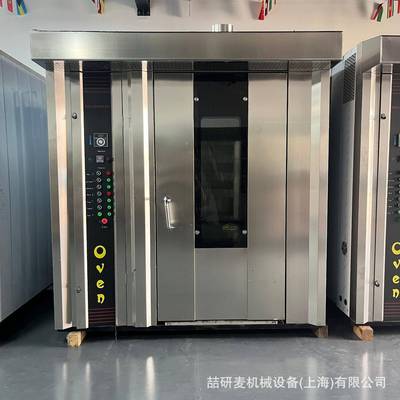 双车架旋转式热风烤箱 电热燃气燃油箱热风旋转炉convection oven