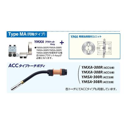 供应 TOKINARC 安川机器人自动焊枪MA1440同轴焊枪型号YMXA-300R
