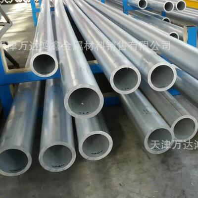天津薄壁铝合金圆管厂家，2A12T4锻造铝套，大口径铝圆环