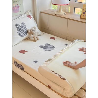 全棉一米二薄床垫子母床专用1米35的床笠1米x2米 135x200 150x200