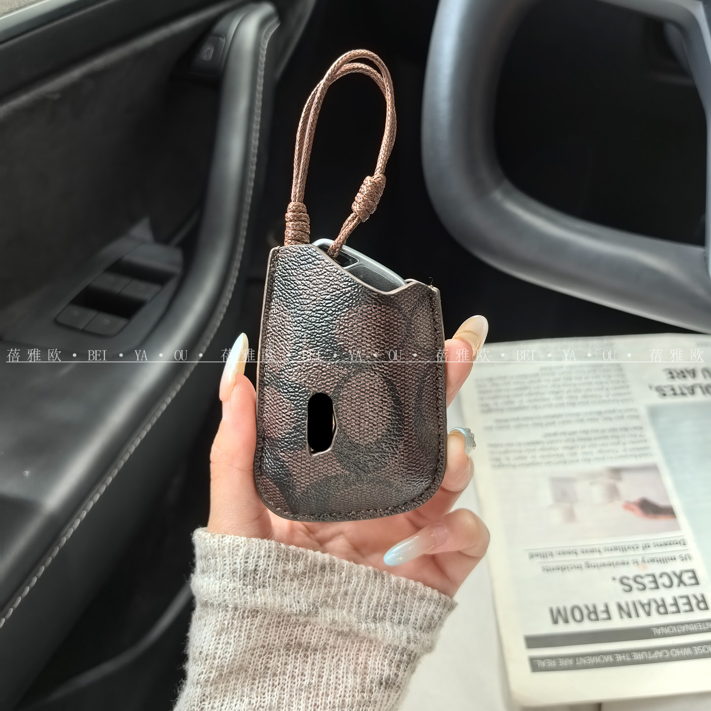 适用凯迪拉克xt5车钥匙套ct5 xt4 xt6 ct6 ct4扣gt4包atsl女xts壳