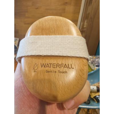 WATERFALL米兰达身体干刷酸角质减橘皮脂肪猪鬃毛按摩身体刷瘦腿