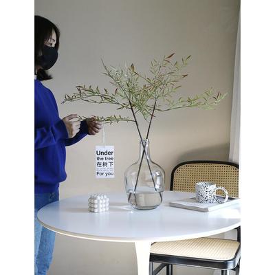 斯堪的纳维亚的模拟植物财富南迪纳竹子假绿色植物盆景网红室内装