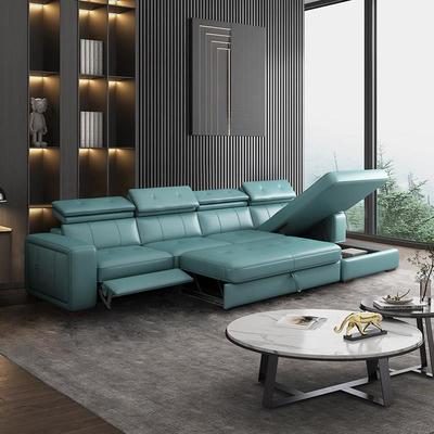 电动多功能拉床储物贵妃带可调节头枕太空舱小户型客厅现代沙发