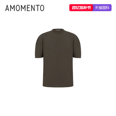 26春夏新款莫克领插肩短袖T恤