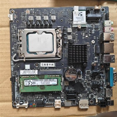 杰微h610i 一体机主板itx  支持12代处理器 只有主