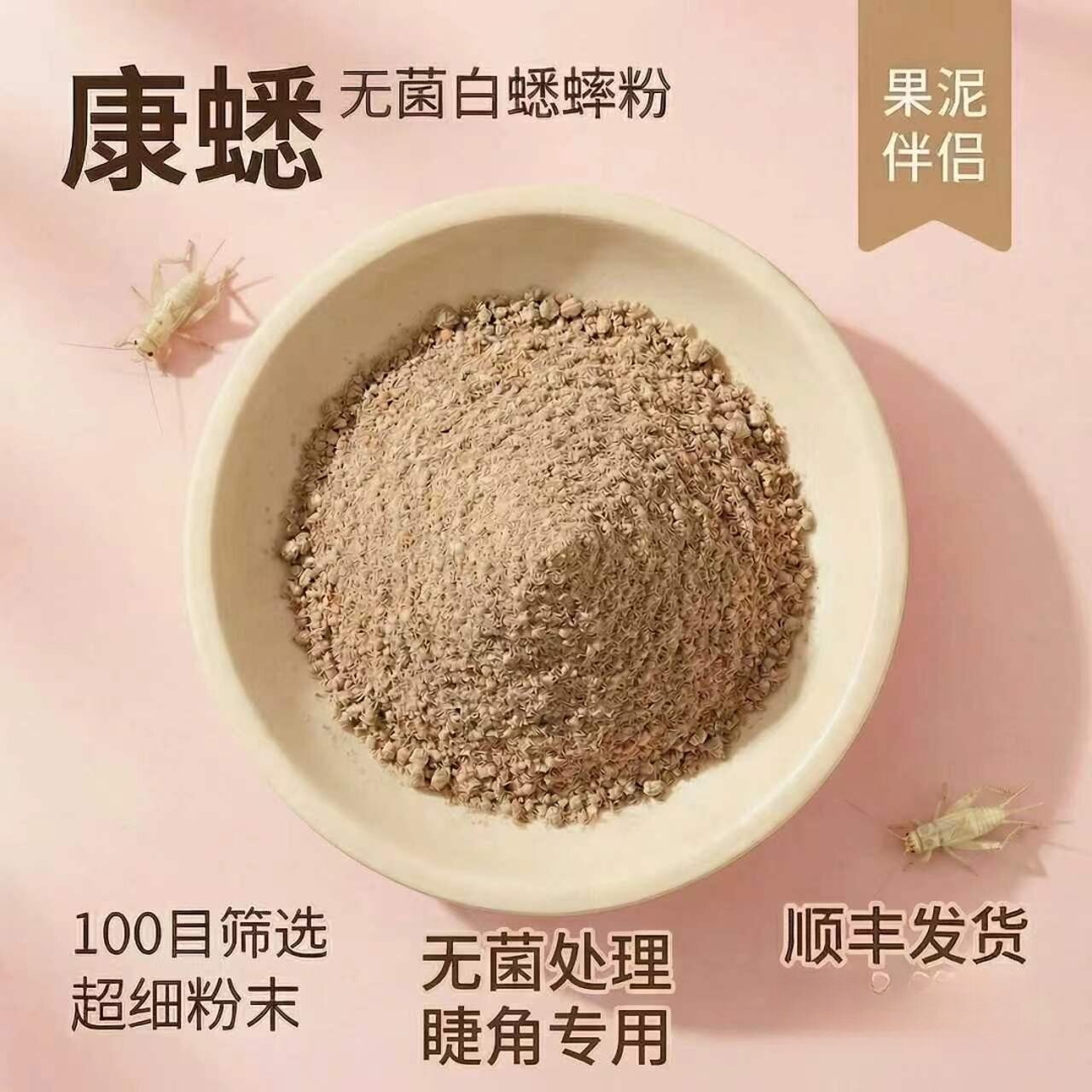 蟋蟀精华粉蟋蟀蛋白浓缩粉昆虫蛋白粉昆虫蛋白补充剂