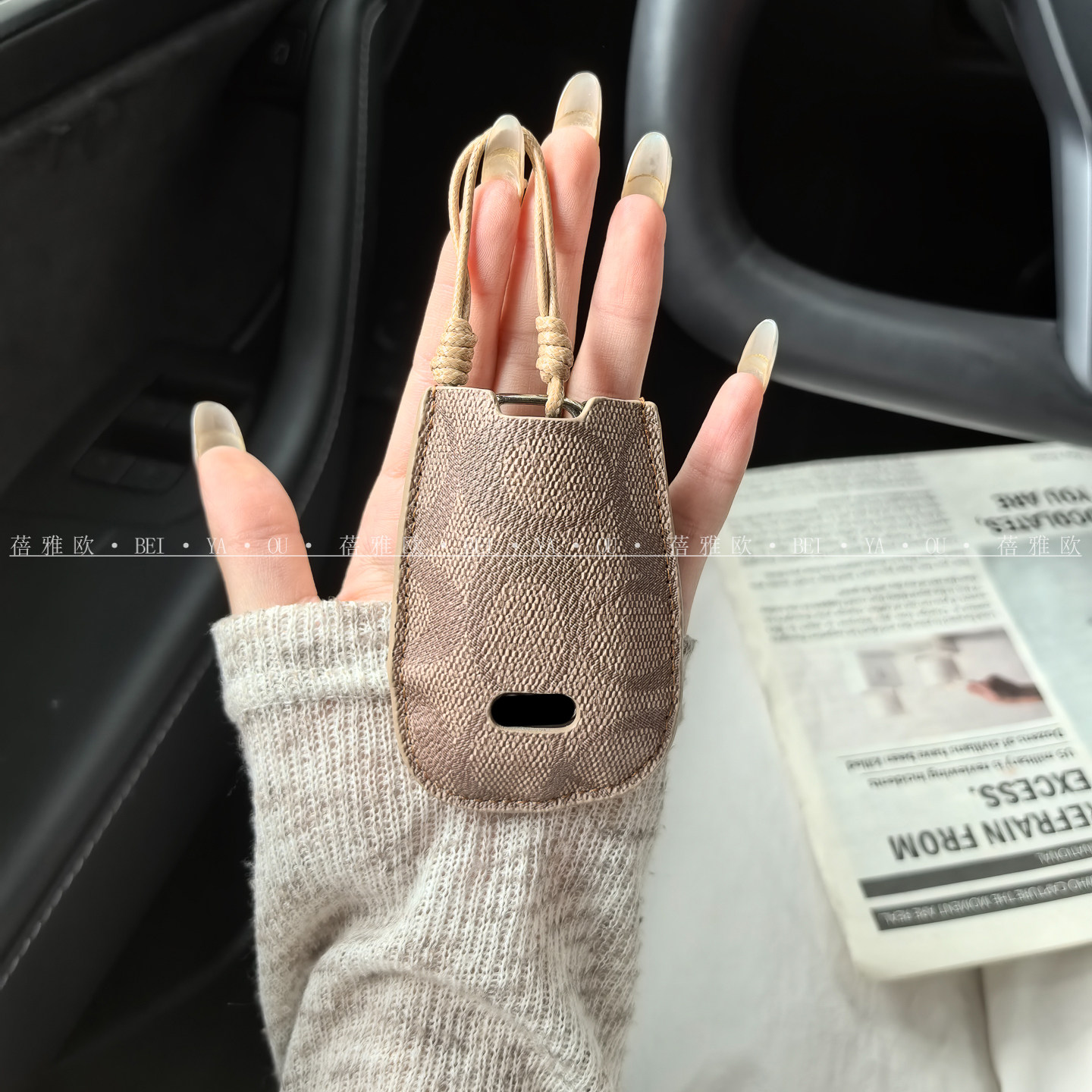 适用于奥迪a6l钥匙套25款a3l专用a7l汽车q4etron高级q7壳a8扣q6包