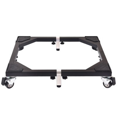 双门对开门大冰箱底座加厚不锈钢架子可移动万向轮托架加高支架