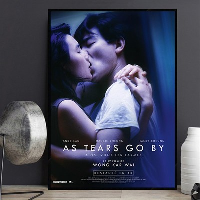 刘德华王家卫旺角卡门香港电影海报装饰画港式茶餐厅粤菜馆挂壁画