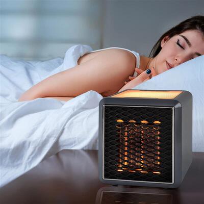 跨境七彩暖风机 handy heater 小型办公家用取暖器暖风机加热器