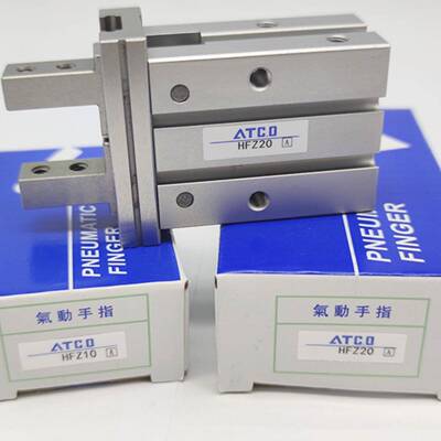 气动手指夹爪气缸HFZ16/HFTZ20/HFSZ10/6/25/32/40/N/F/B