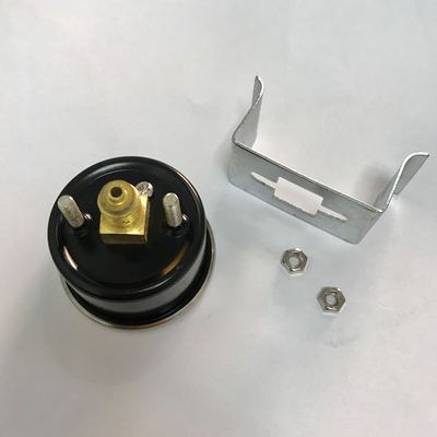 轴向带螺丝压力表 支架压力表 u型卡压力表 压力1mpa 150psi 40mm