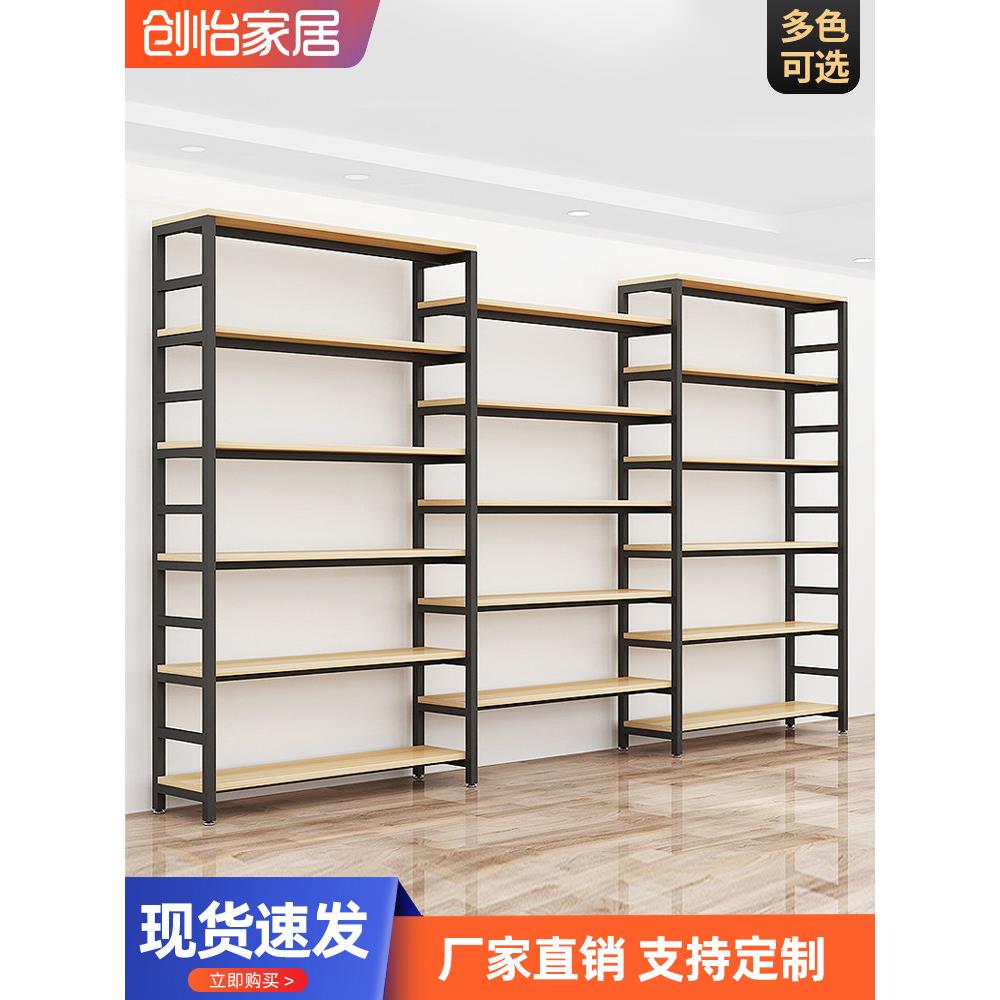 货架置物架多层超市展示架落地阳台仓库储物陈列铁架子样品展示柜