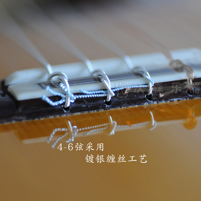 汉纳巴赫尼龙古典吉他琴弦弦中低张力古典吉他弦