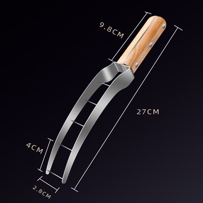 不锈钢切西瓜神器多功能切块切丁分割家用吃瓜叉勺切瓜二合一工具