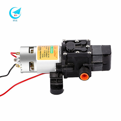 农用电动喷雾器高压水泵大功率12V12伏电机铜芯小型隔膜泵洗车泵