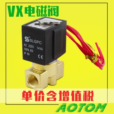 V2W204分-X2125024V3分 2水阀防水V微形64全铜气阀分 电磁阀 220X
