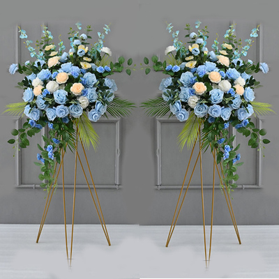 采购产品假花，人造花，开花篮，落地式摆件，酒店店面入口装饰，