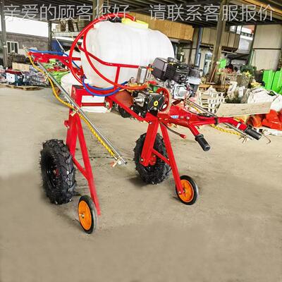 2024新款药机扶自走式42702喷喷雾打药机7柴油发动宽幅1手喷雾机