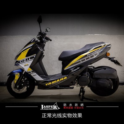 林海175force155摩托车60周年纪念贴纸踏板拉花定制新款潮贴