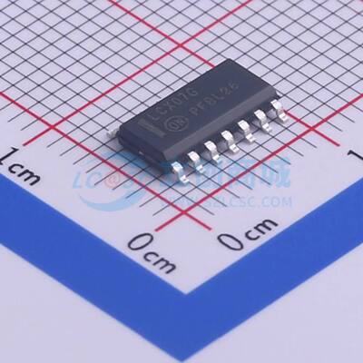 原装缓冲器/驱动器/收发器 MC74LCX07DR2G SOIC-14 正品现货