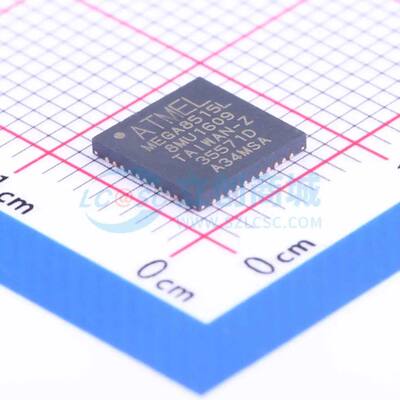 单片机(MCU/MPU/SOC) ATMEGA8515L-8MU VQFN-44-EP(7x7) 原装正品