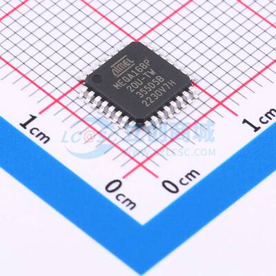 单片机(MCU/MPU/SOC) ATMEGA168P-20AU TQFP-32(7x7) 原装正品