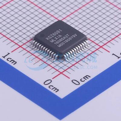 以太网收发器 KSZ8081MLXIA-TR LQFP-48(7x7) 原装正品