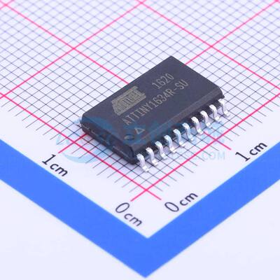 单片机(MCU/MPU/SOC) ATTINY1634R-SU SOIC-20-300mil 原装正品