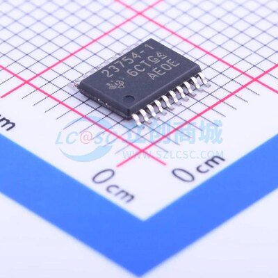 以太网供电(PoE)控制器 TPS23754PWP-1 HTSSOP-20-EP 原装正品
